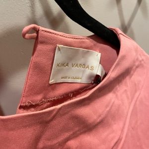 Kika Vargas | Dresses | Kika Vargas Dorothea Pink Ruffled Frill ...